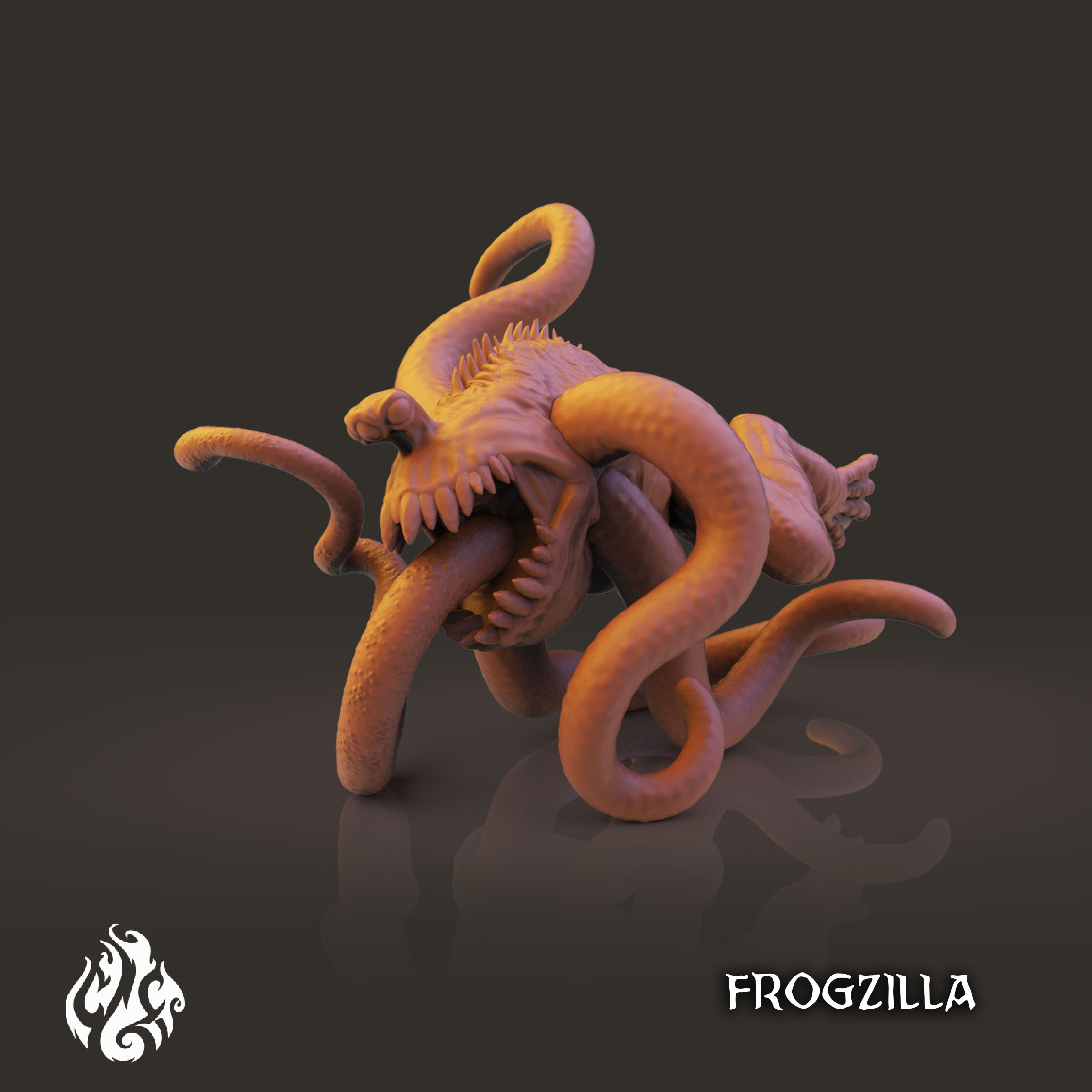 3D file Frogzilla 👹 ・3D printing design to download・Cults