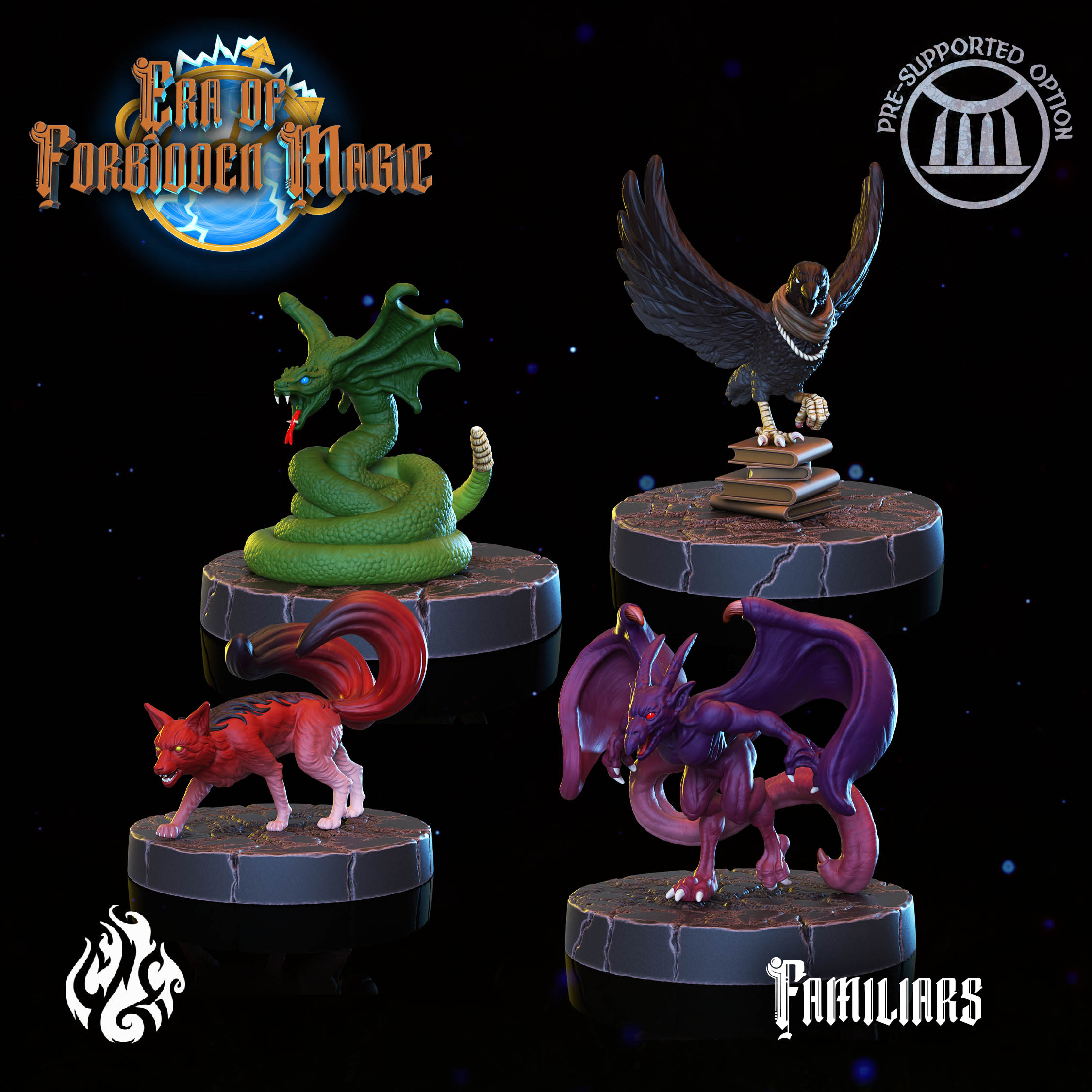 🪄 March '22 Release: Era of Forbidden Magic Bundle・ 3D File for ・Cults