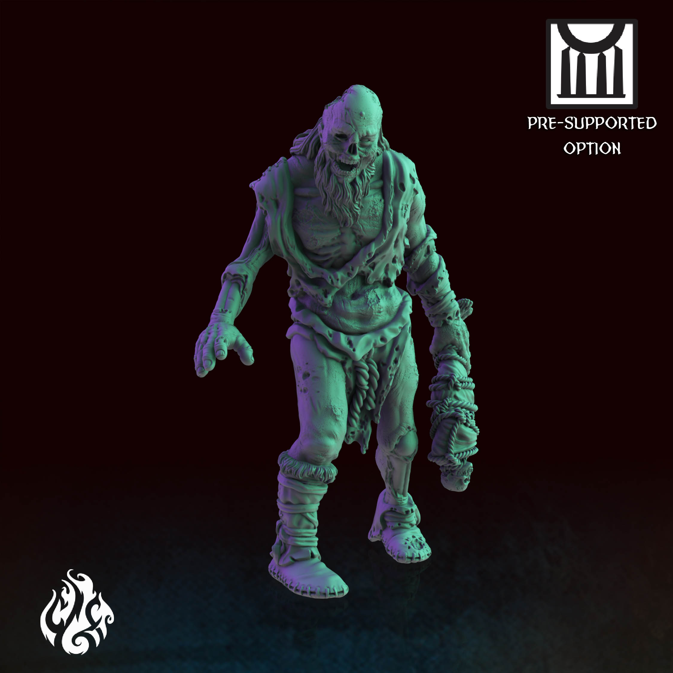3D file Zombie Giant 🧟 ・3D printable model to download・Cults