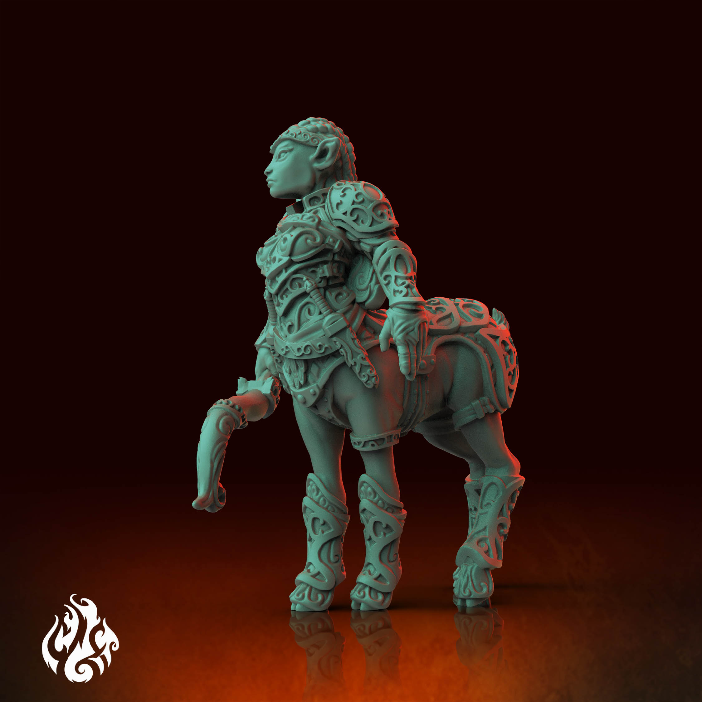 🏹 Aertimis, Archer Cervitaur・ 3D File for ・Cults