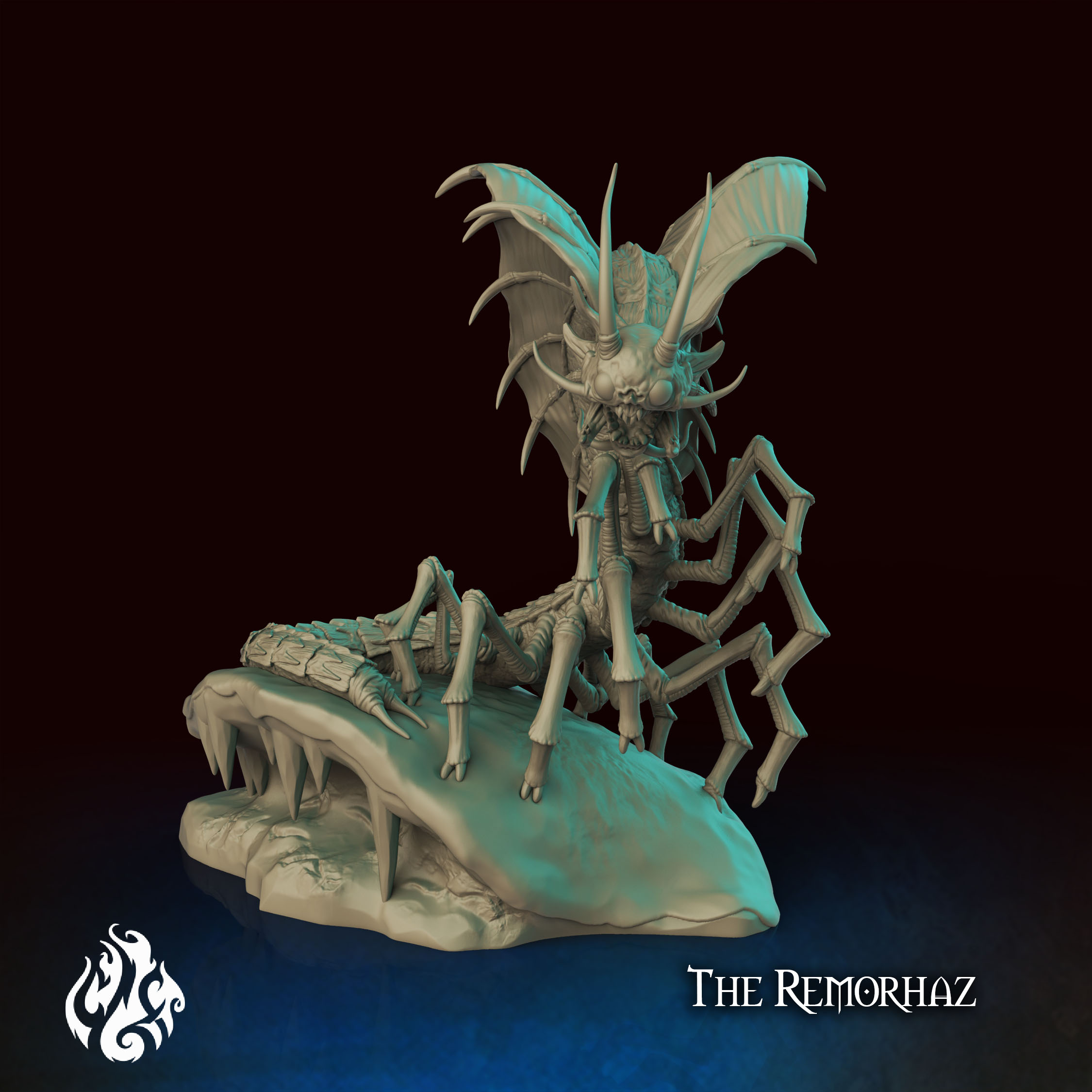 3D file Remorhaz 👹 ・3D print model to download・Cults