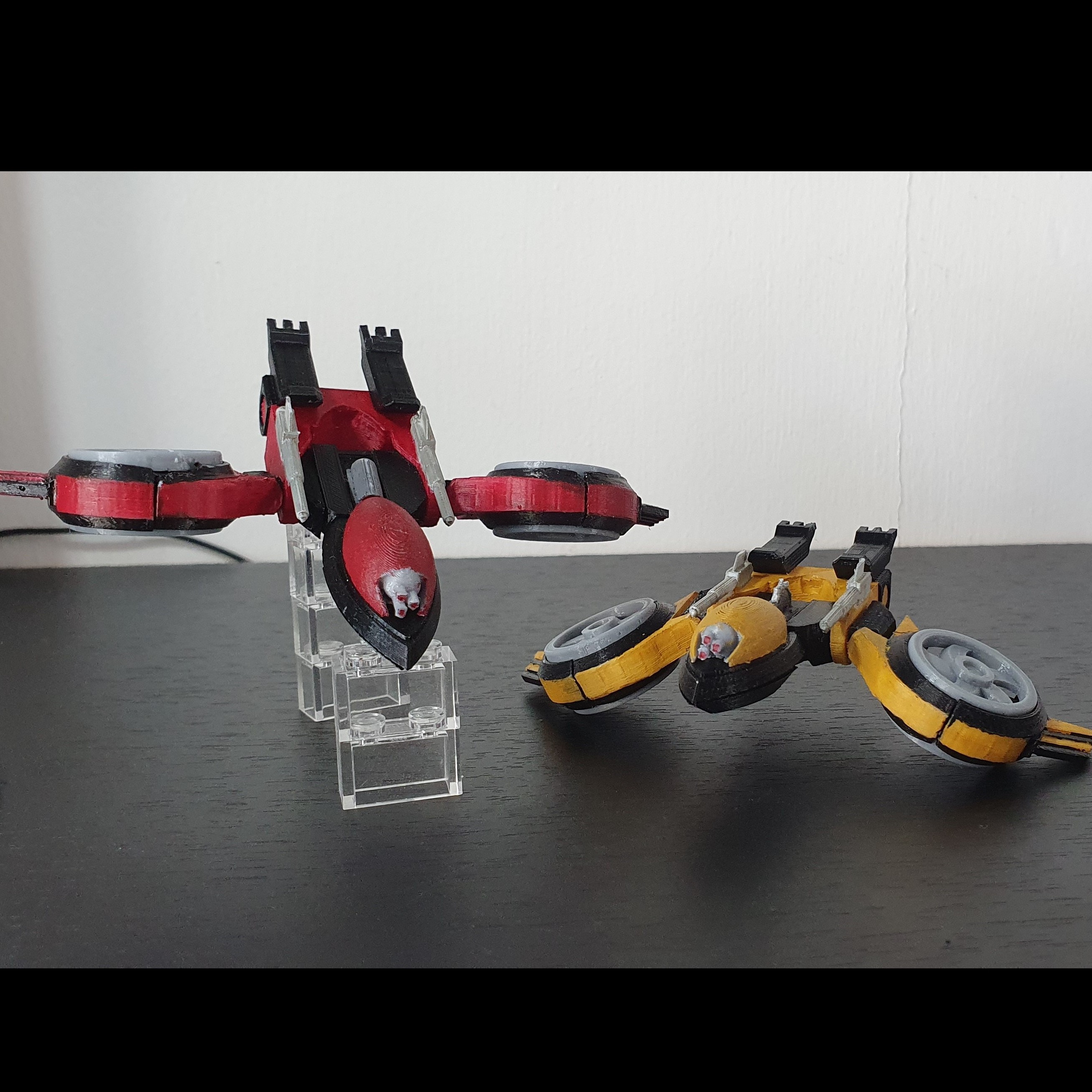 Archivo STL Transformers Laserbeak/Buzzsaw Decepticon Drones 🤖 ・Modelo ...