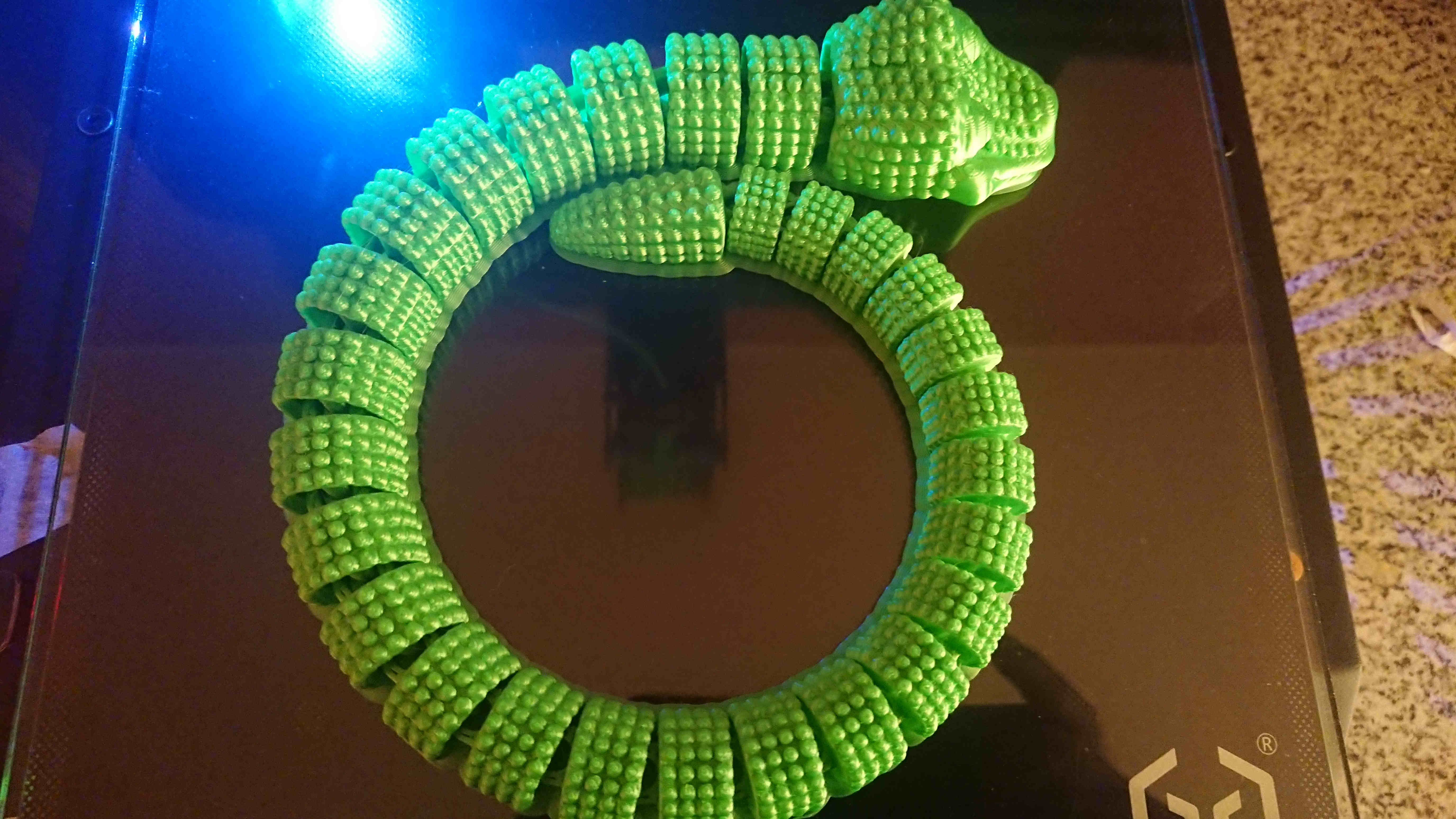 👶 Articulated Baby Snake - FLEXI PRINT-IN-PLACE・ STL File for 3D ...