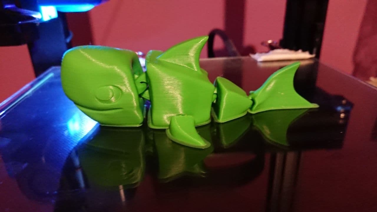 🐠 Articulated Little Fish - Articulated Little Fish FLEXI PRINT-IN ...