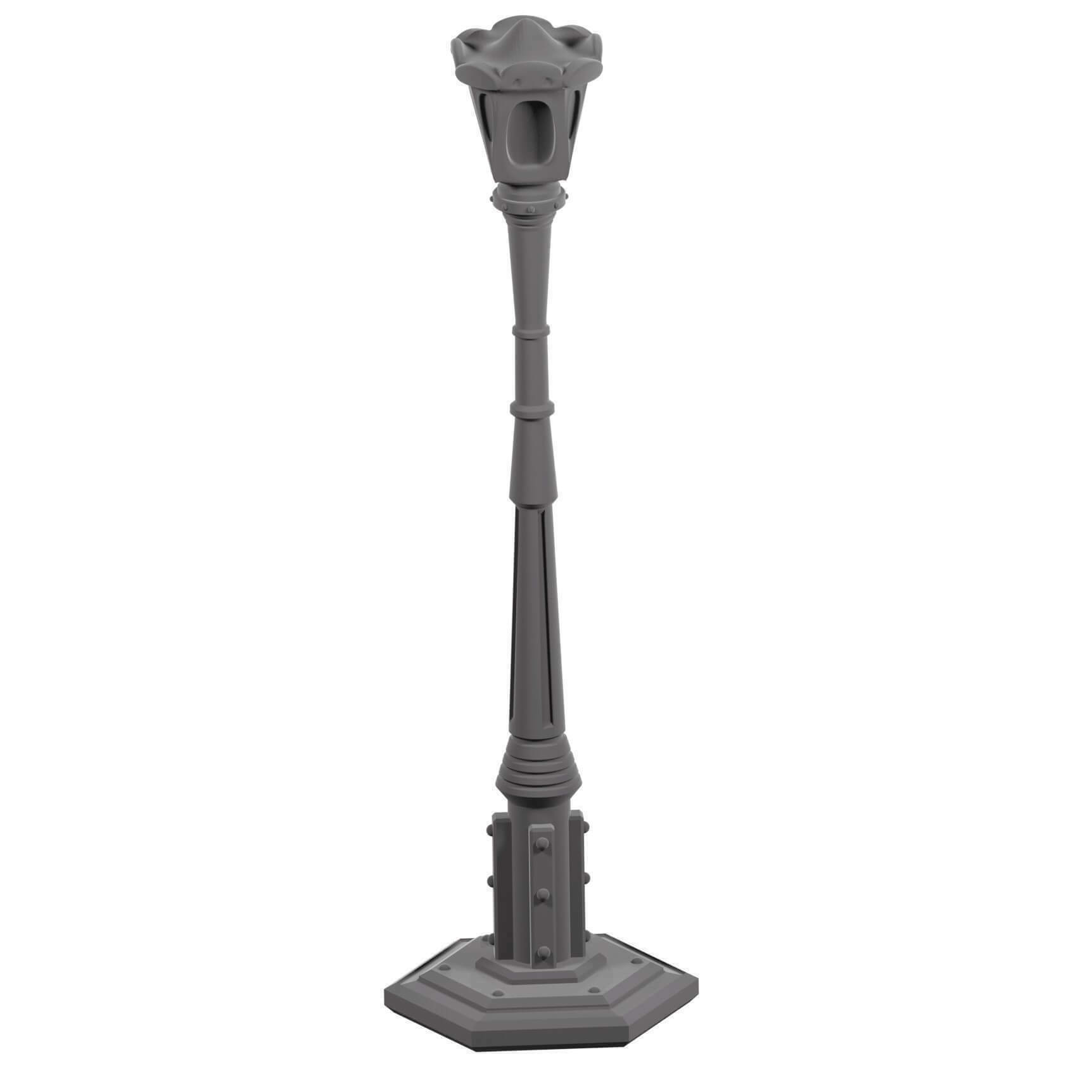 🔦 Lamp posts and street lighting table top terrain (samples)・Free STL ...