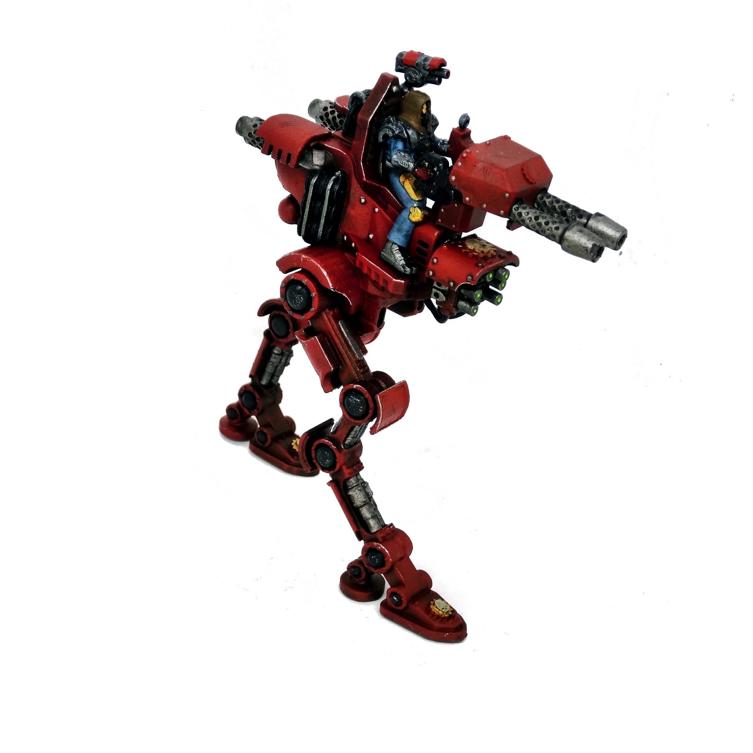 🔫 Sand Strider (Walker gun mech with pilot resin miniature)・ 3D File ...