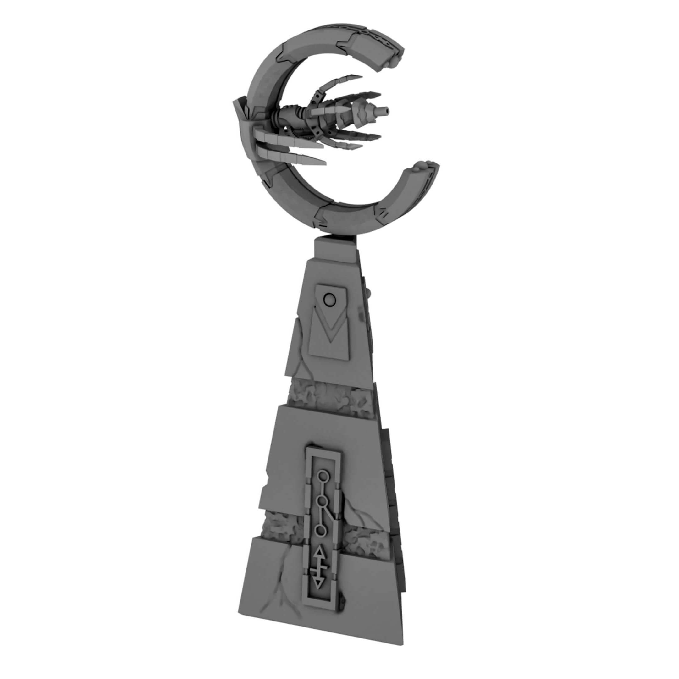 arquivo 3D Undying Dynasty Sci Fi Necromancers pillar(s) and planetary ...
