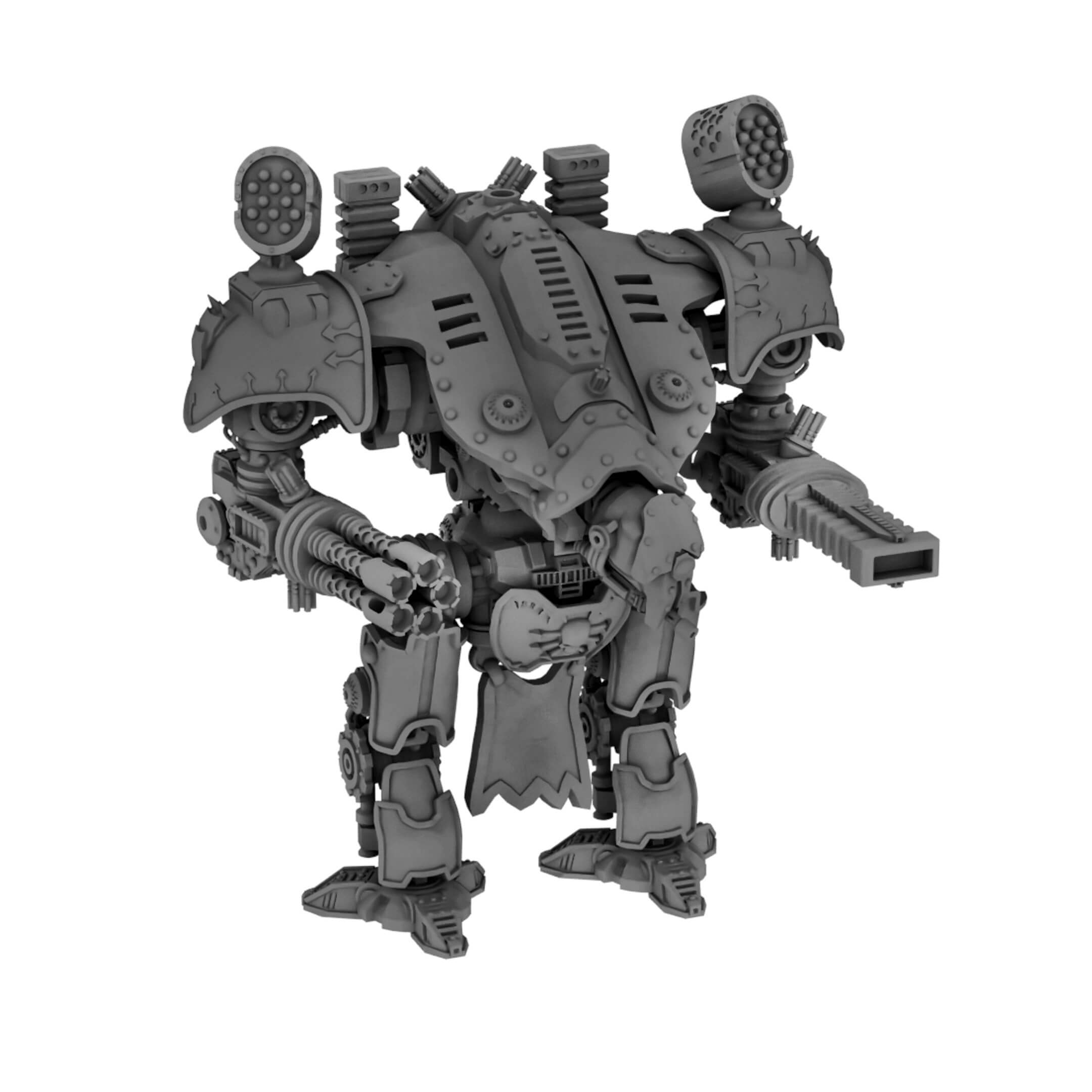 🔫 Sci Fi Warstrider (varied weapon options and two main styles)・ 3D ...