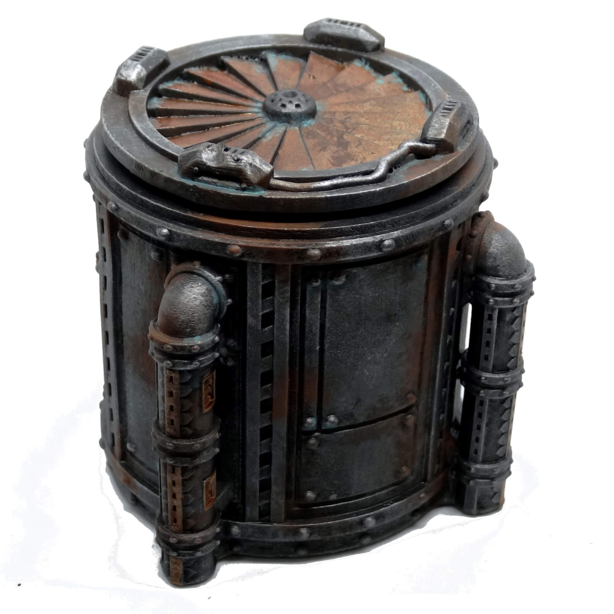 🥼 4 x Chemical vat designs (Wargame factory/chemical lab terrain)・ 3D ...