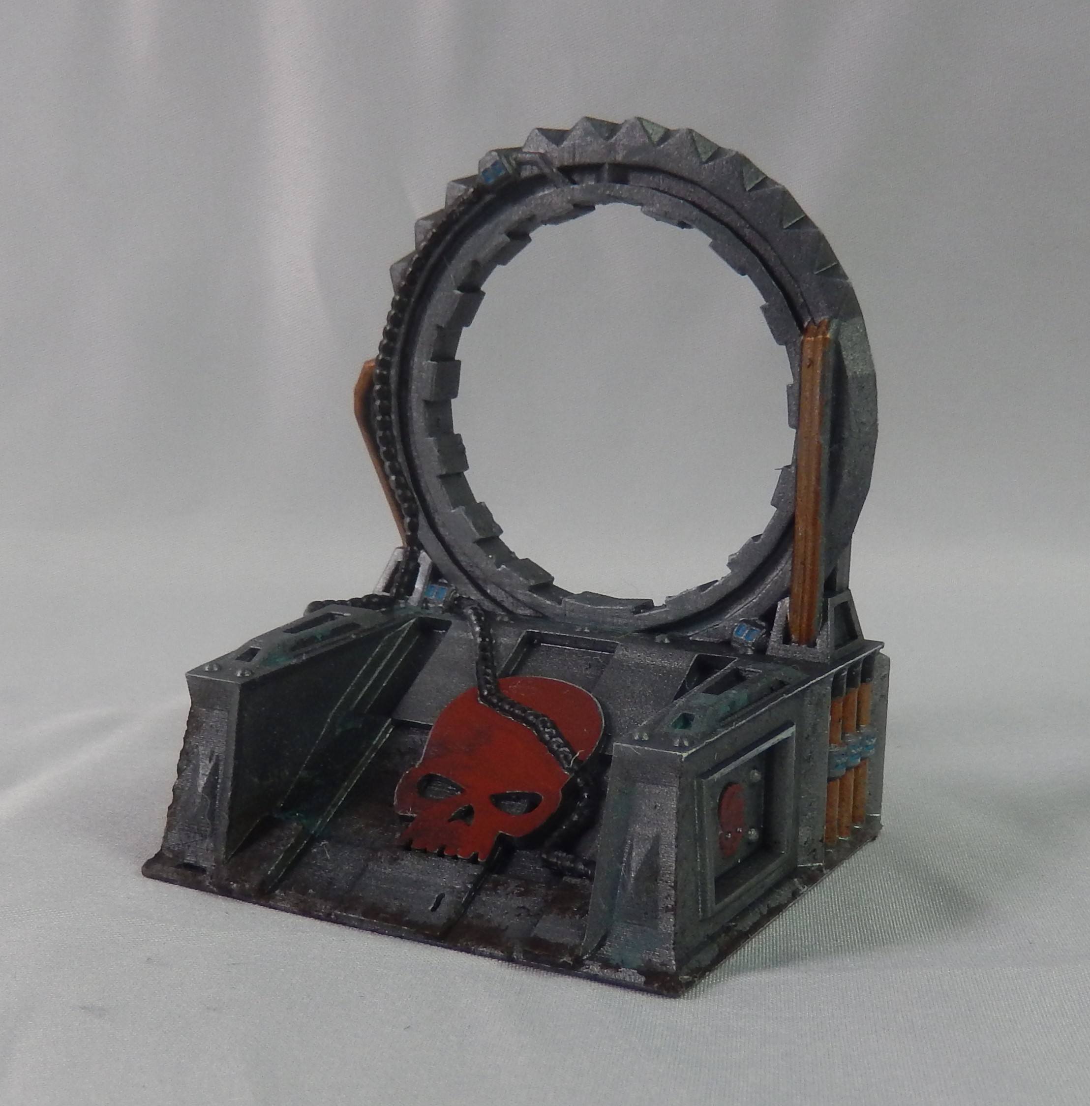 ⭐ Star Gate / Warp Gate (Sci Fi tabletop terrain)・ STL File for ・Cults