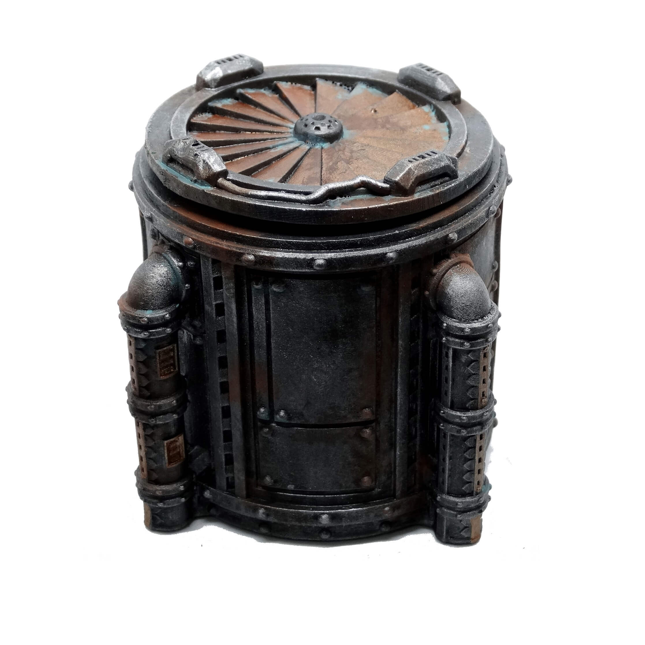 🥼 4 x Chemical vat designs (Wargame factory/chemical lab terrain)・ 3D ...