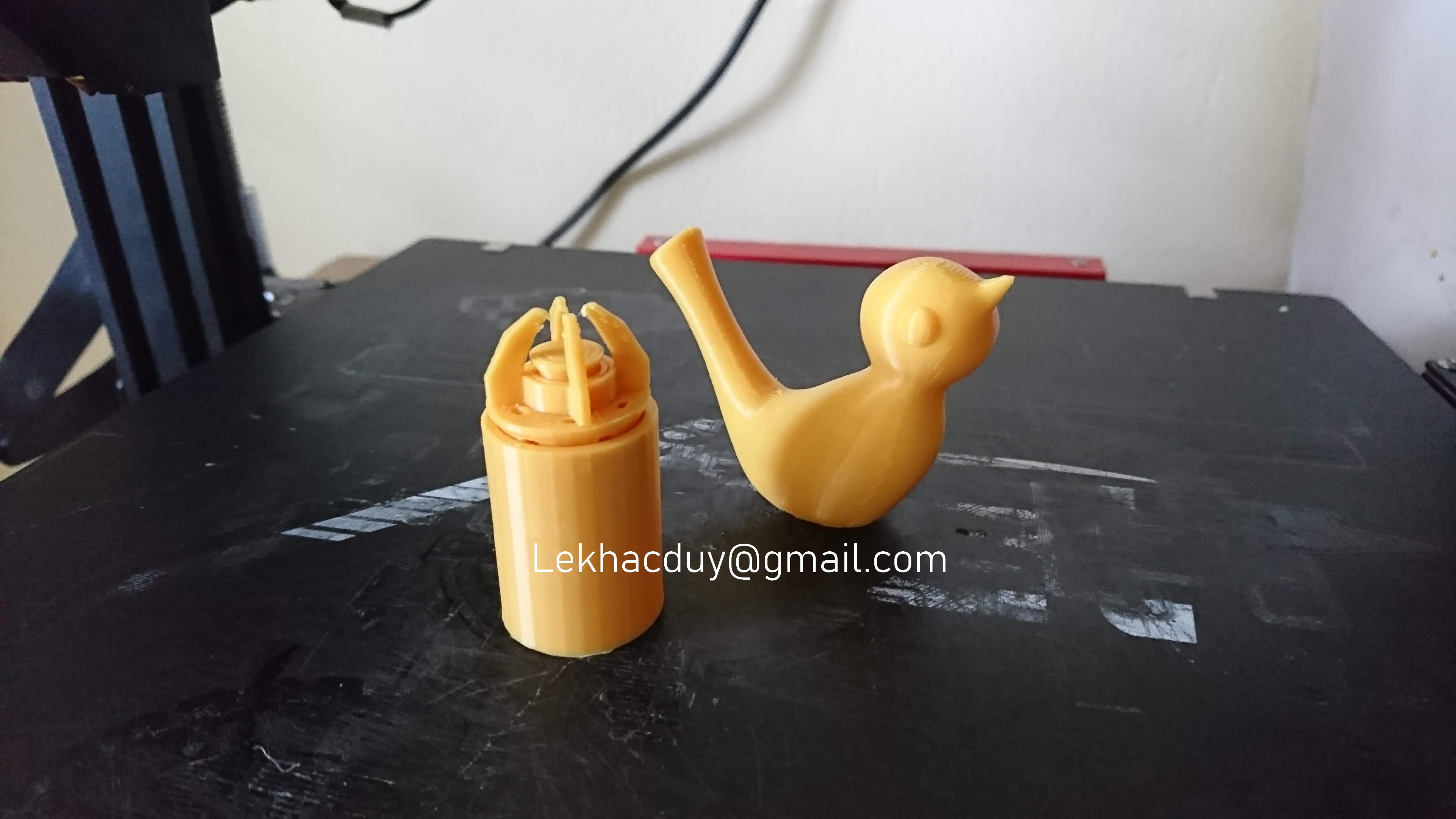 3D file Sprinkler with rotate bird 🐦 ・Template to download and 3D print ...