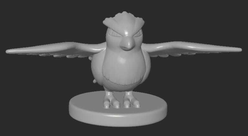 Free STL file MakeIT Pokemon Pidgey 🐉 ・3D print design to download・Cults