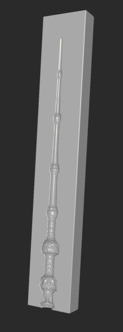 🎬 MakeIT Wand Collection Elder Wand Molds・Free STL File for ・Cults