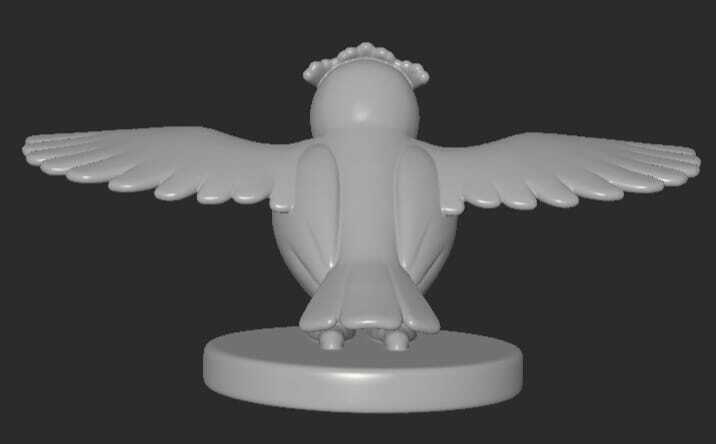 Free STL file MakeIT Pokemon Pidgey 🐉 ・3D print design to download・Cults