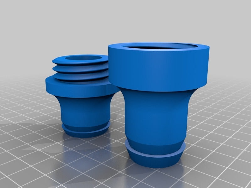 Printable Check Valve・Free STL File for ・Cults