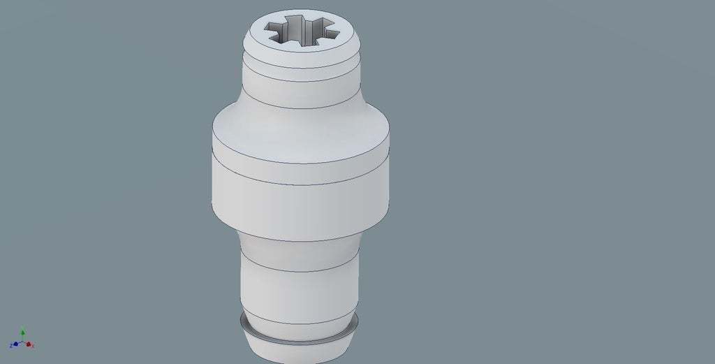 Printable Check Valve・Free STL File for ・Cults