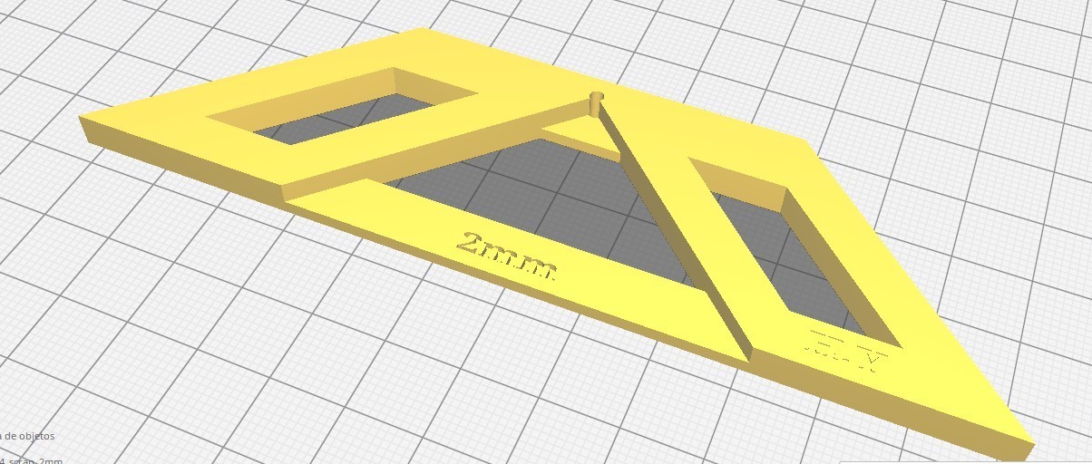 STL file 2mm square 🟪・3D printer design to download・Cults