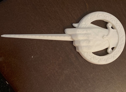 Imprimir en 3D mano del rey GOT・Cults