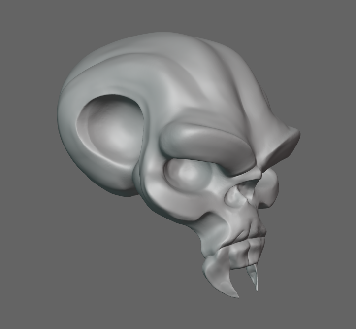 STL file Skull 2 💀 ・3D printable model to download・Cults