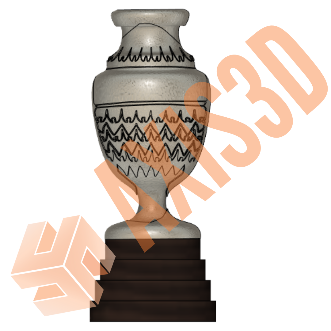 Archivo STL Copa América detallada 🇦🇷 ・Design para impresora 3D para ...