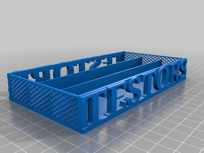 🎨 Testors Paint Bottle Tray Organizer, 18, 24 or 30 bottles・Free 3D ...