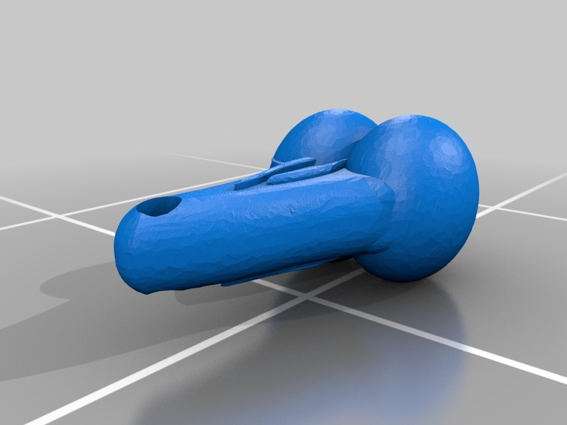 🐂 1/25th scale bull balls・Free 3D File for ・Cults