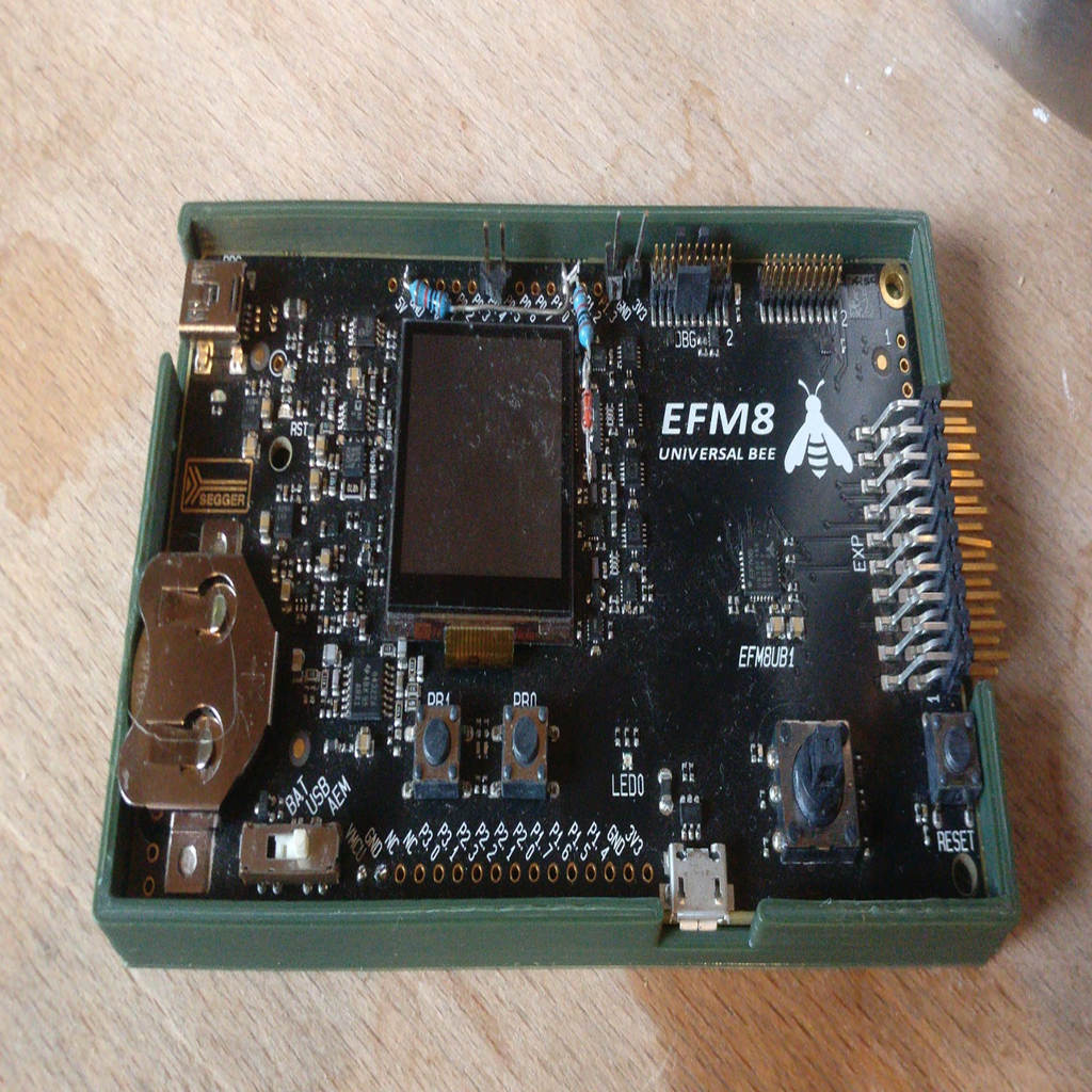 Free STL file efm8 dev board case 🔧 (SCAD)・Model to download and 3D ...