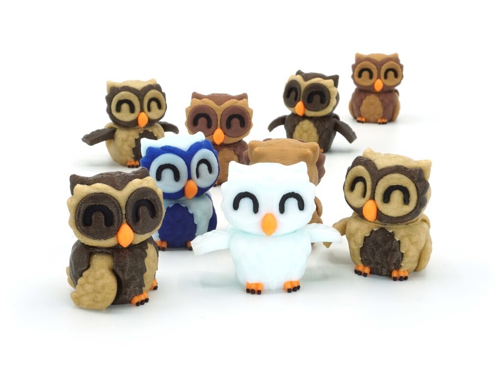 Free 3D file Tiny Owl 🦉 ・3D printing design to download・Cults