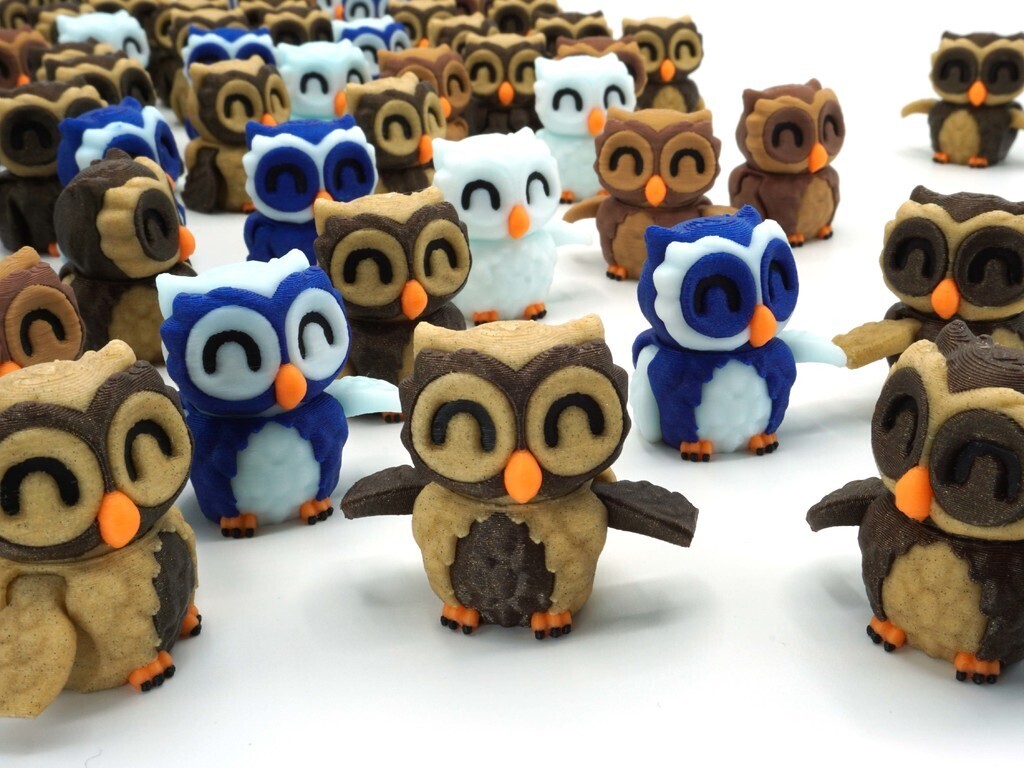 Free 3D file Tiny Owl 🦉 ・3D printing design to download・Cults
