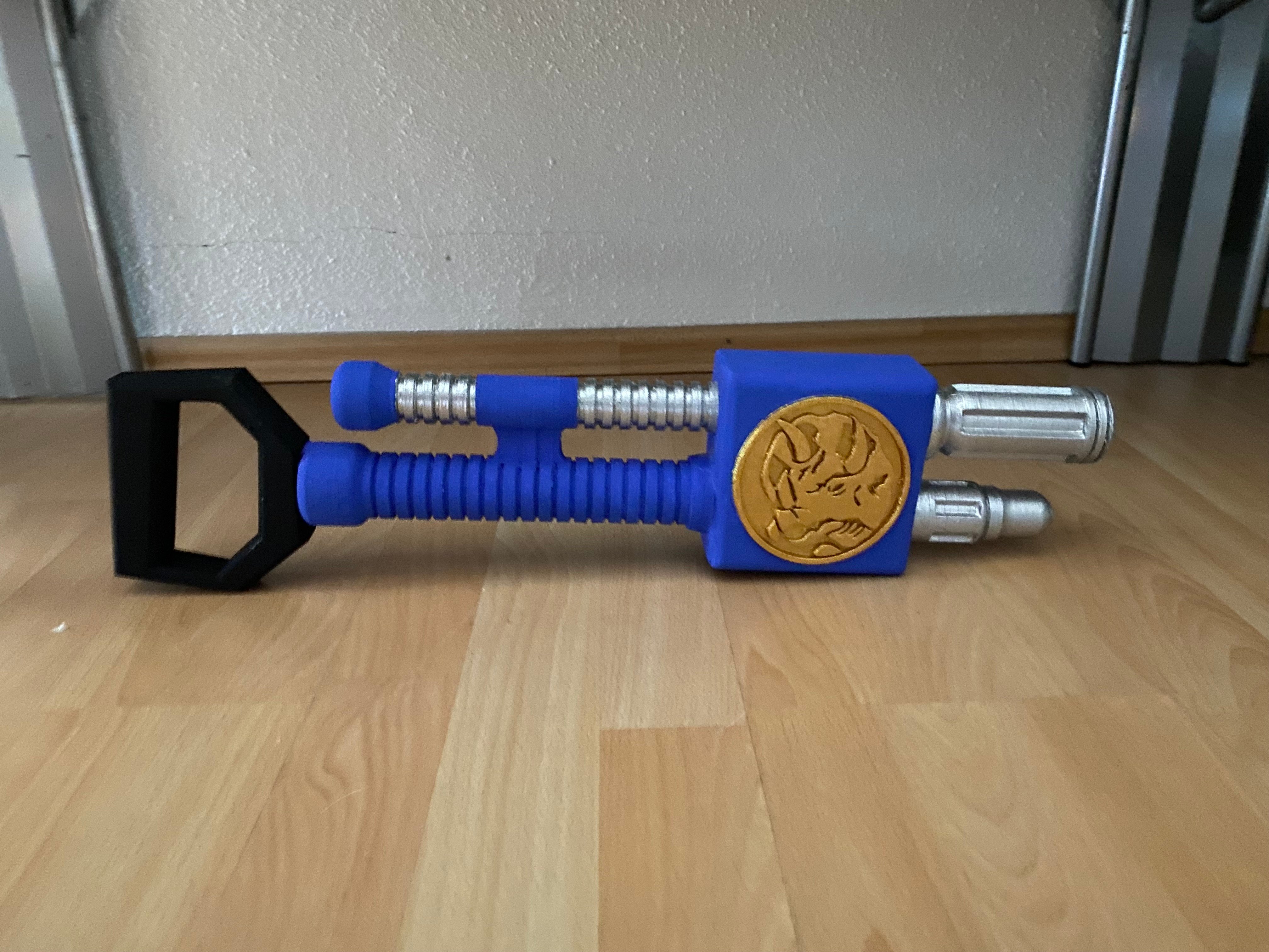 3D printing Power Rangers Cosplay Anti-Sonic Foam gun・Cults