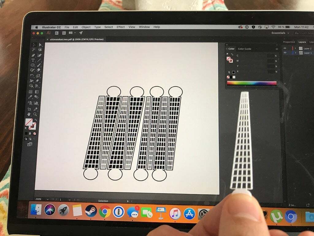 Free 3D file Rat Lines for 1/300 Ships 🐀 ・3D printable design to ...