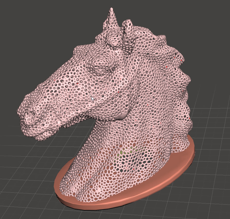 STL file Cavalo Voronoi, Voronoi Horse 🐎 ・3D print object to download・Cults