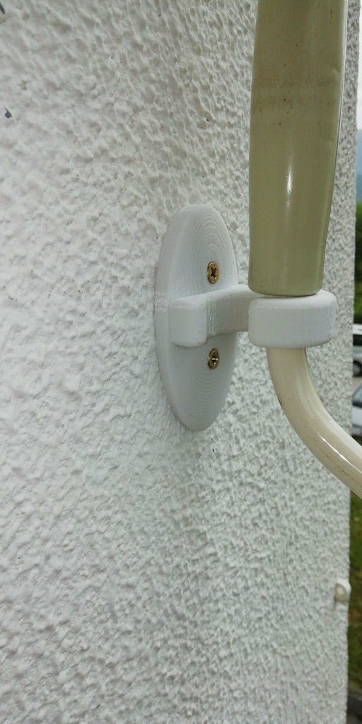 STL file Balcony curtain rod hook 🪝 ・3D printing template to download・Cults