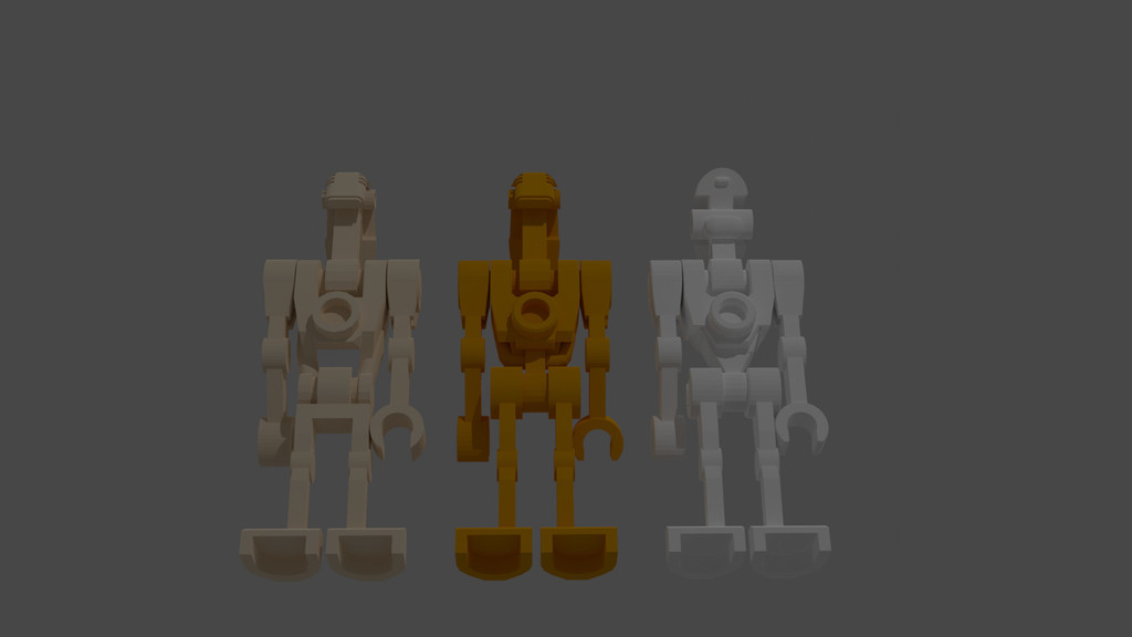 🤖 B1 Battle Droid V4 (Lego Compatible) (Includes parts for BX Commando ...