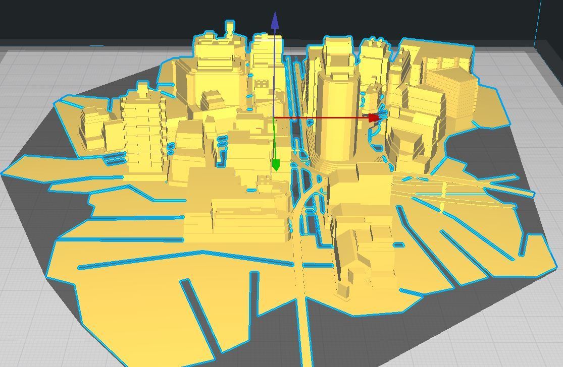 🏙️ City・Free STL File for ・Cults