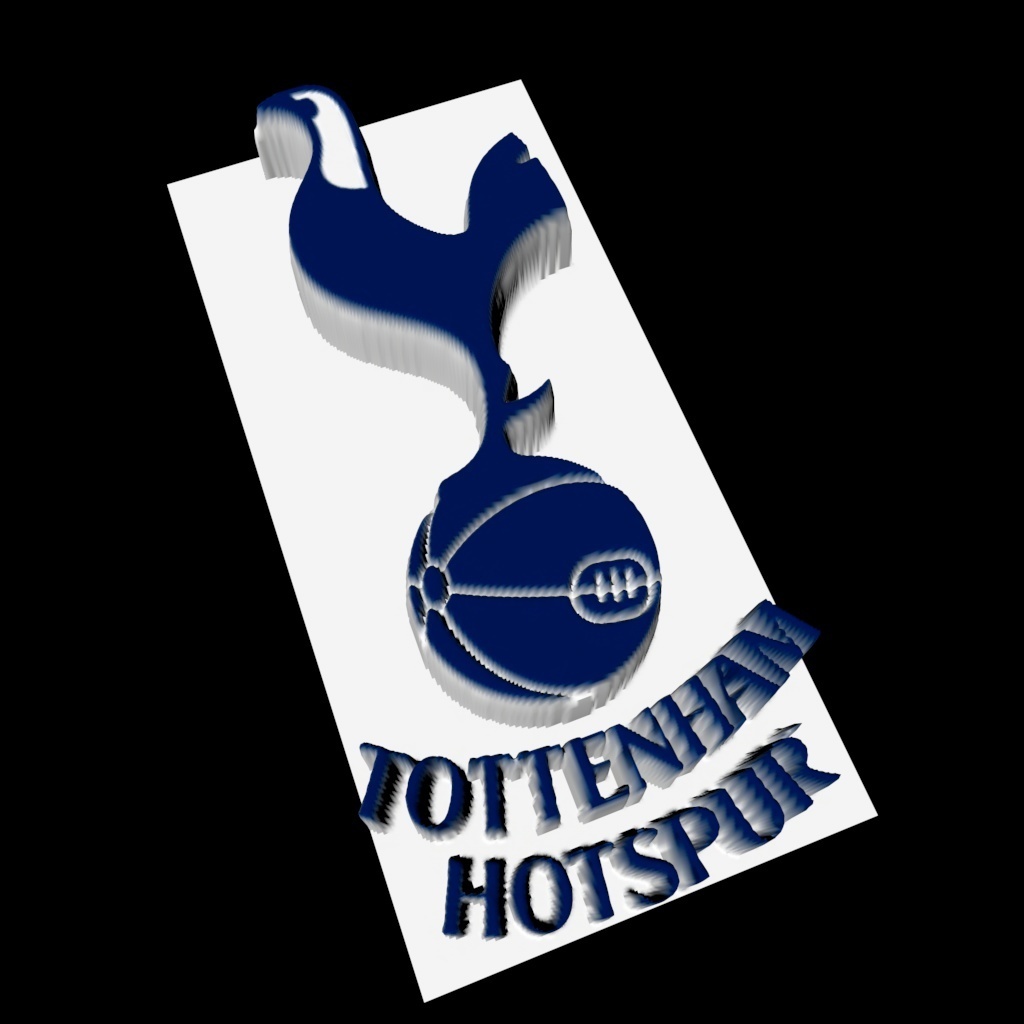 3D file Tottenham Shield 🛡️ ・Design to download and 3D print・Cults
