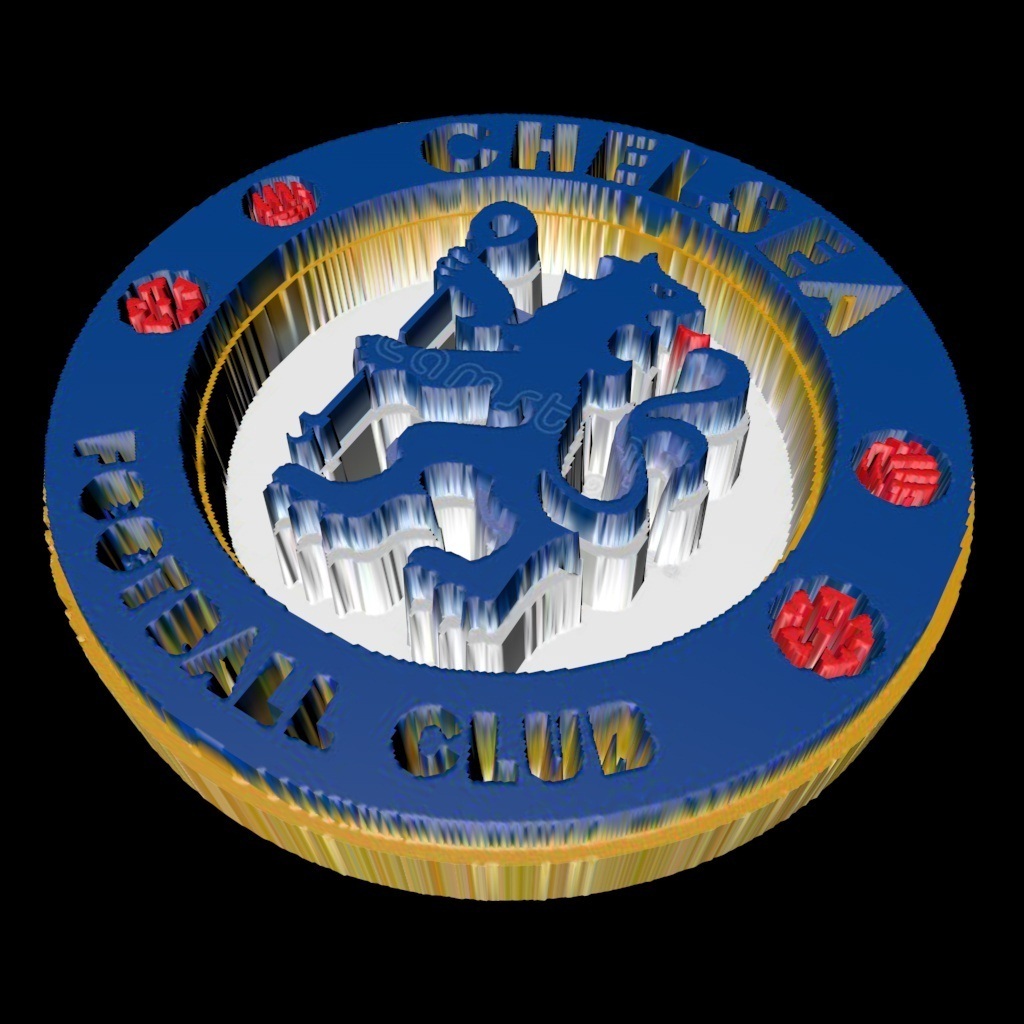 3D file Shield - Chelsea 🛡️ ・3D printer model to download・Cults