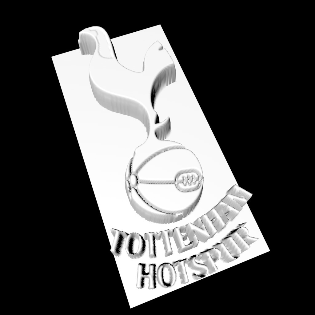 3D file Tottenham Shield 🛡️ ・Design to download and 3D print・Cults