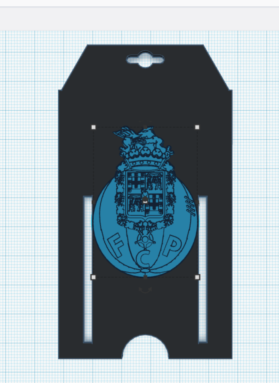 STL file FC Porto ID Card Holder 🪪 ・3D print design to download・Cults