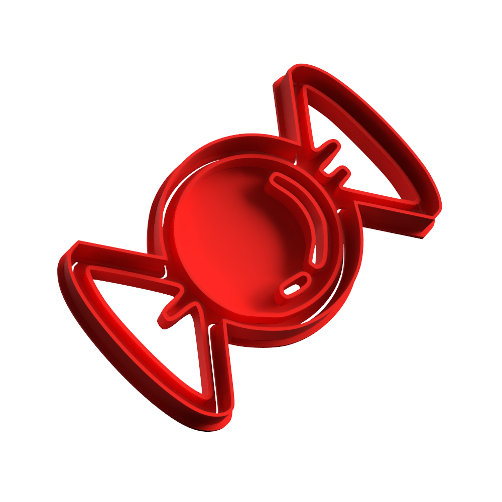 STL file candy cookie cutter cutting 🍬 ・Template to download and 3D ...