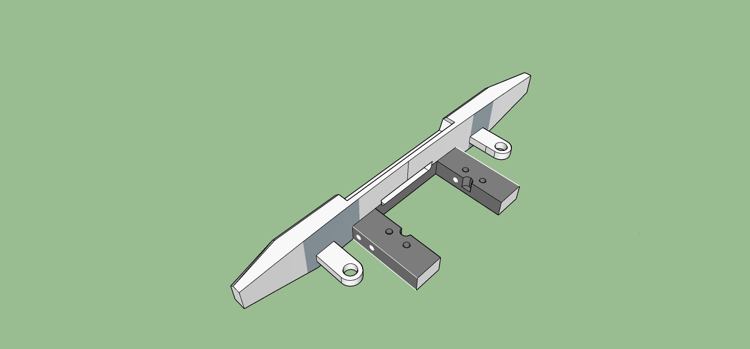 STL file front and rear bumpers JK or JL bodies for scx and vs4 chassis ...
