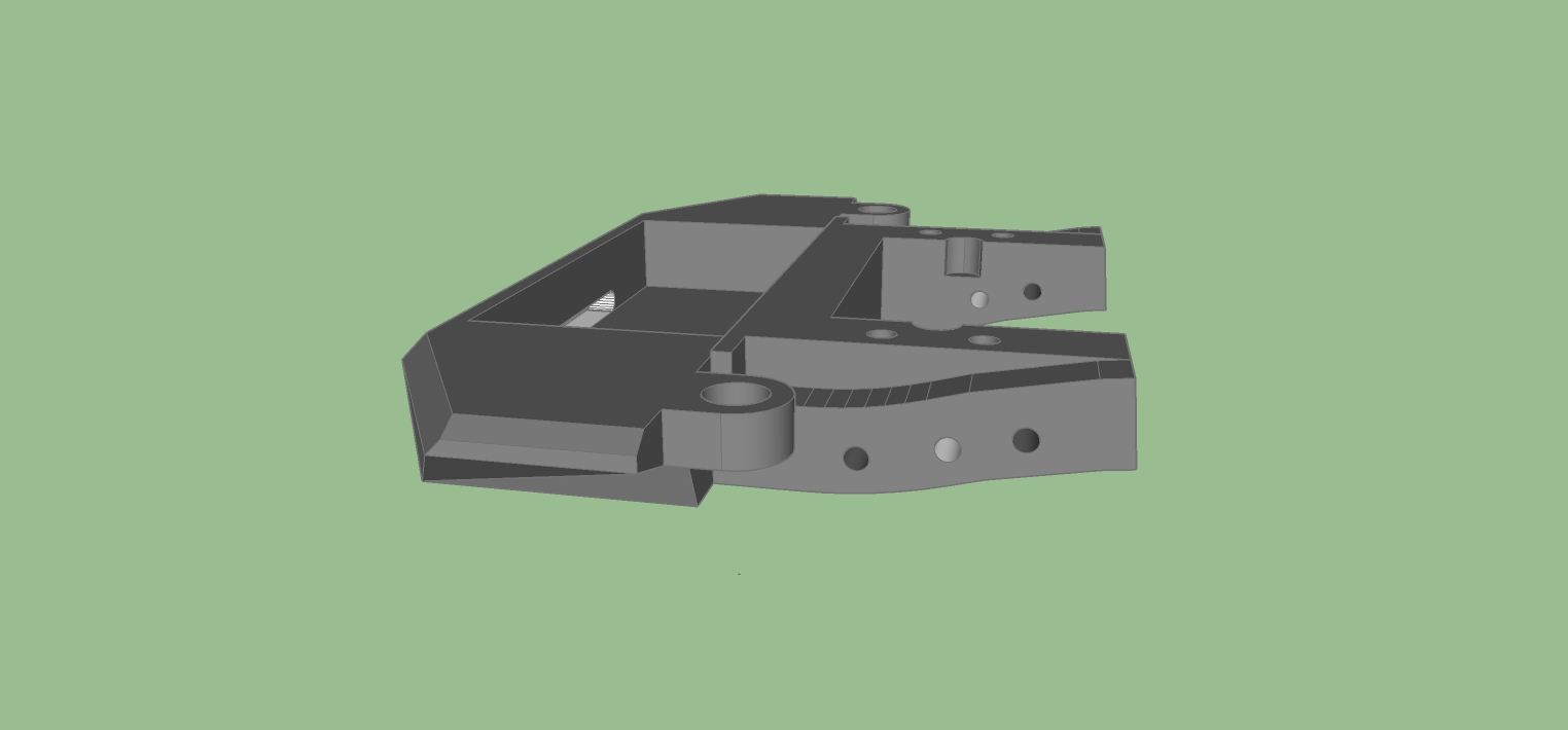 STL file front and rear bumpers JK or JL bodies for scx and vs4 chassis ...