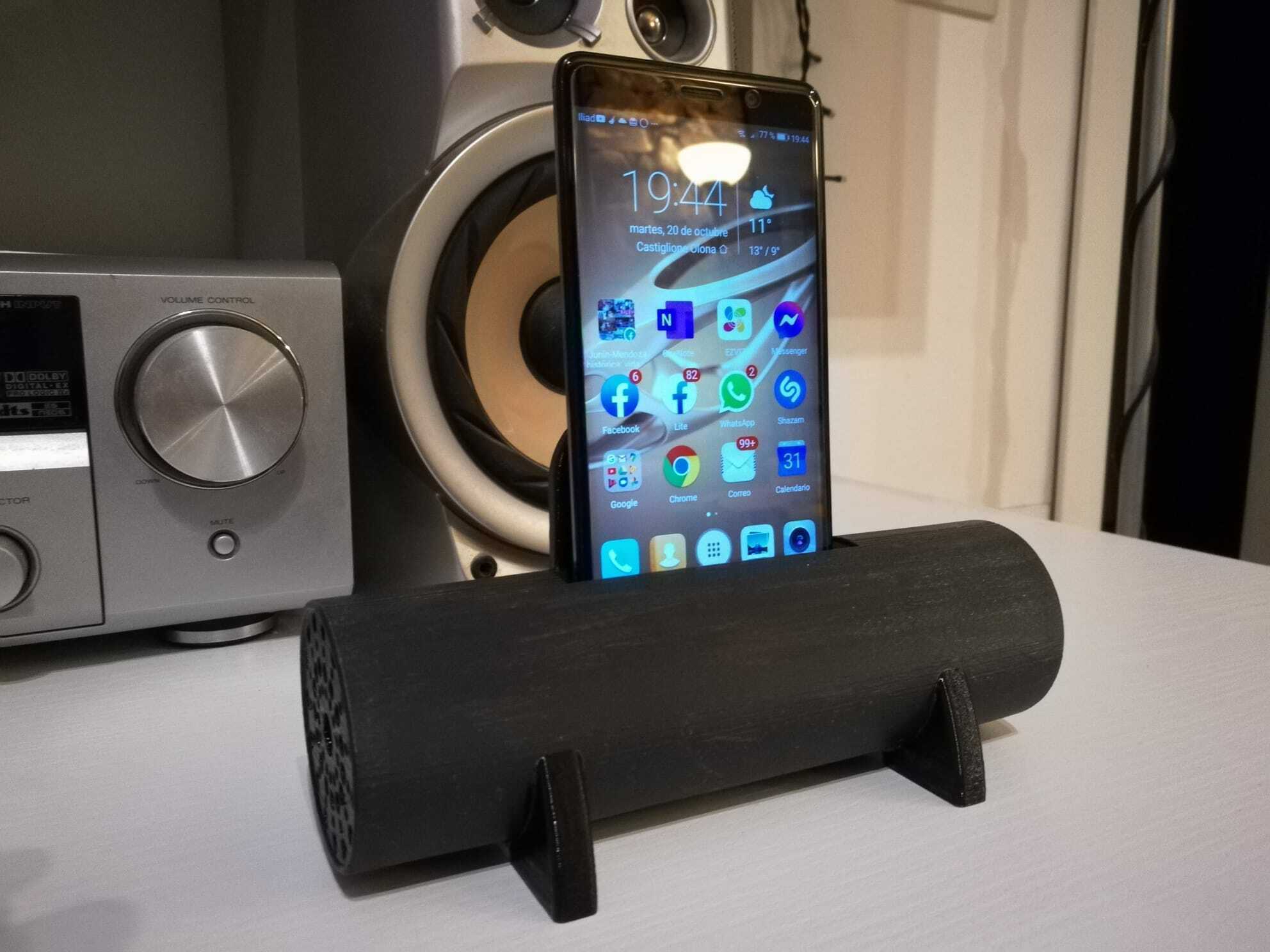 3D printer Acoustic Amplifier for Cell Phone • made with Ender 3・Cults