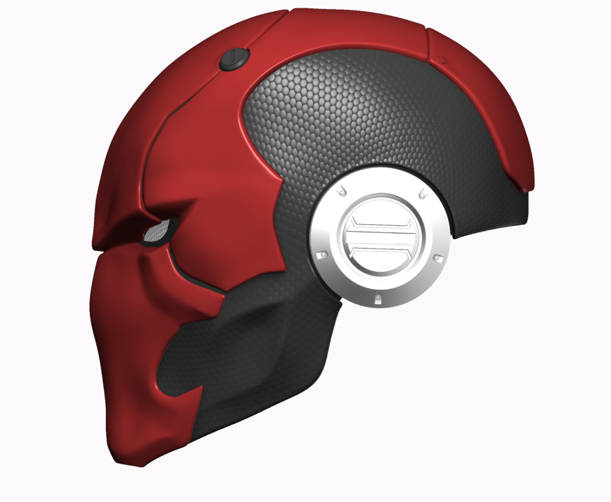 🪖 DC - Red Ronin Red Hood Helmet Cosplay Mask・ STL File for ・Cults