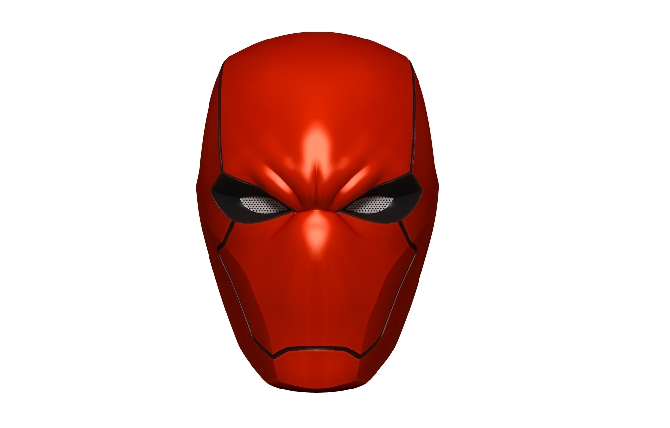 🪖 The Red Hood Mask Helmet STL・ STL File for ・Cults