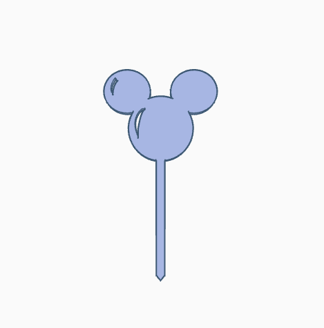 🏠 minnie and mickey mini toppers・Free STL File for ・Cults