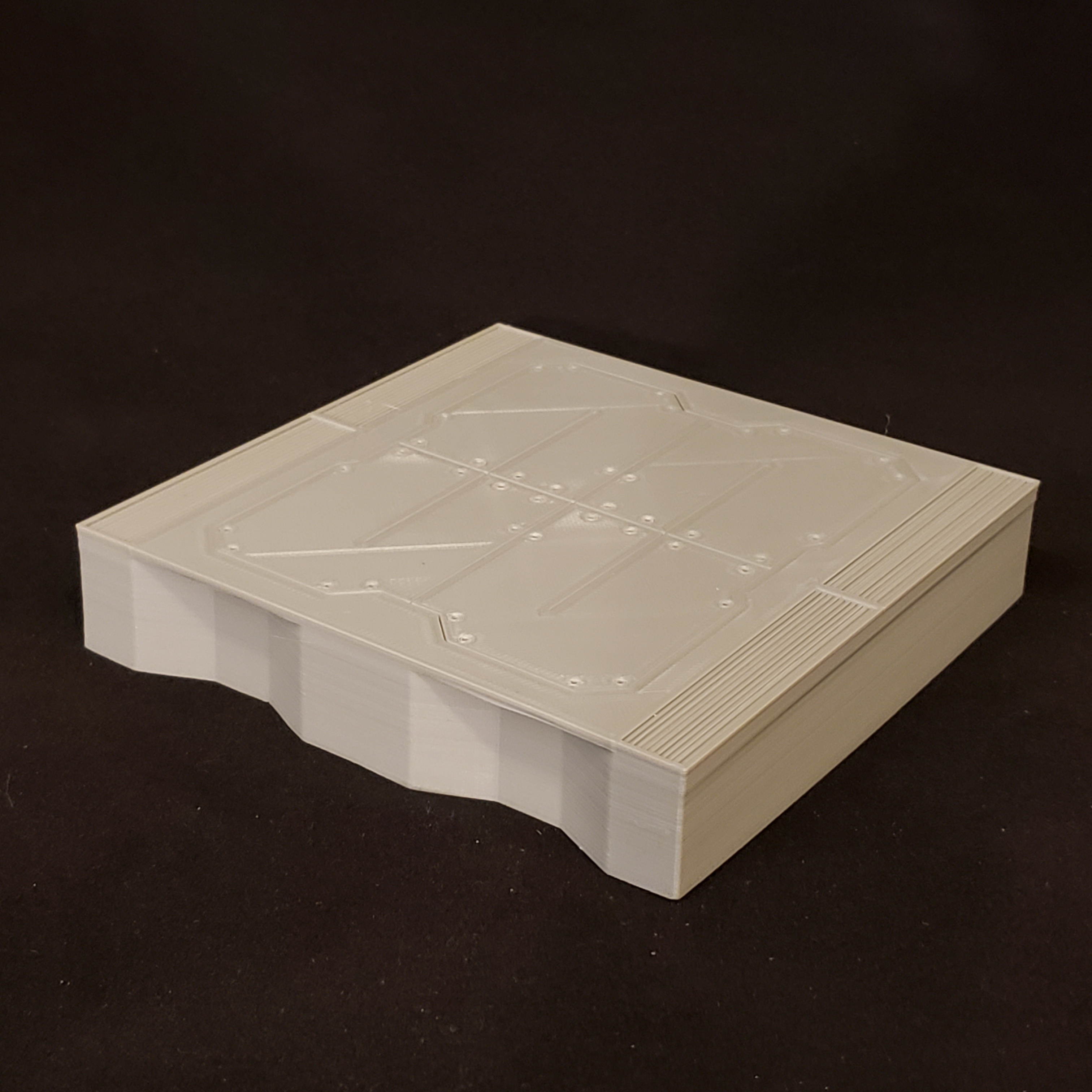 Sci-Fi Miniature Terrain - Industrial Raised Platform, Low・Free STL ...