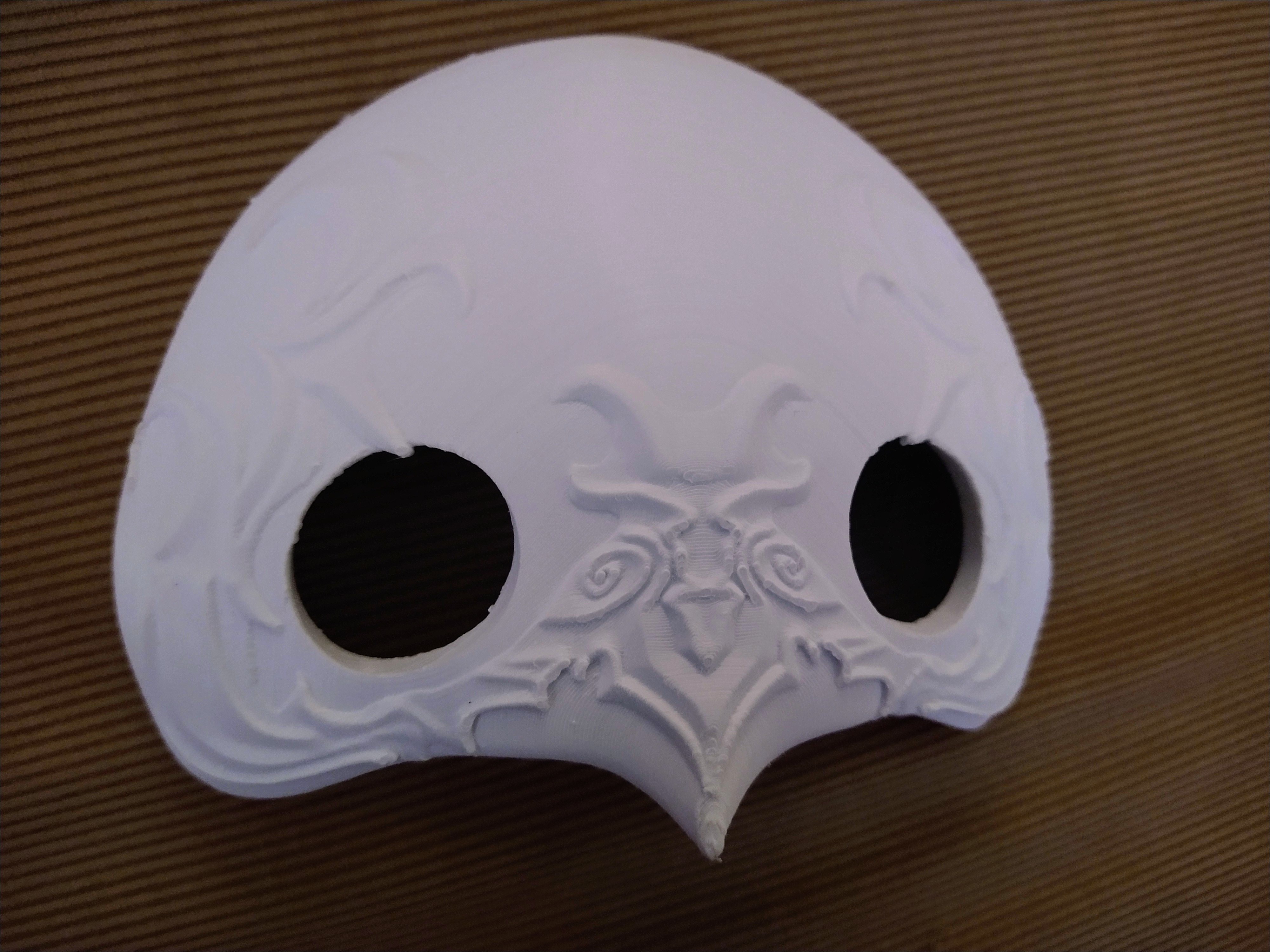 👽 Hydaelyn mask・Impressão 3D com a impressora 3D TronXY X5SA Pro (24v ...