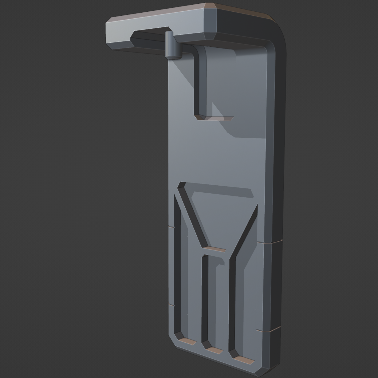 🛡️ Zaku II 1/100 Custom Shield・ 3D File for ・Cults